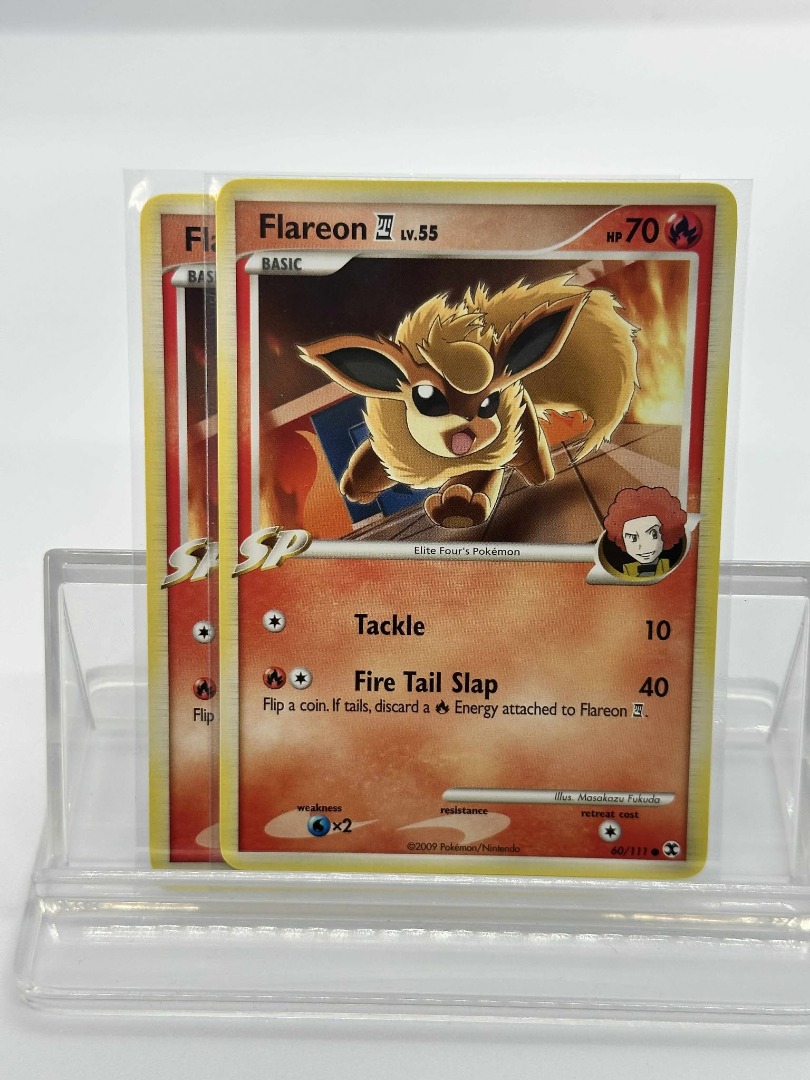 Flareon #60 Pokemon Rising Rivals, Hobbies & Toys, Toys & Games on ...