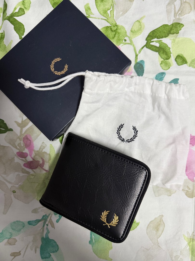 Fred Perry Wallet, Luxury, Bags & Wallets on Carousell