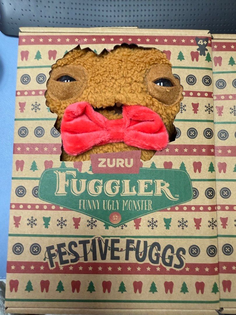⭐️💢全新現貨💢⭐️ zuru fuggler funny ugly monster festive fuggs - 薑餅人 ...