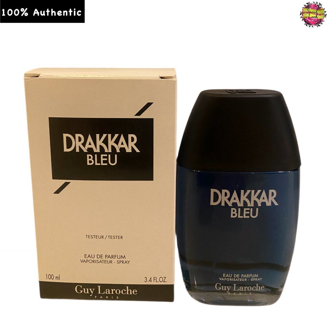 Guy Laroche Drakkar Bleu EDP 100ml for Men (Tester with Cap), Beauty ...