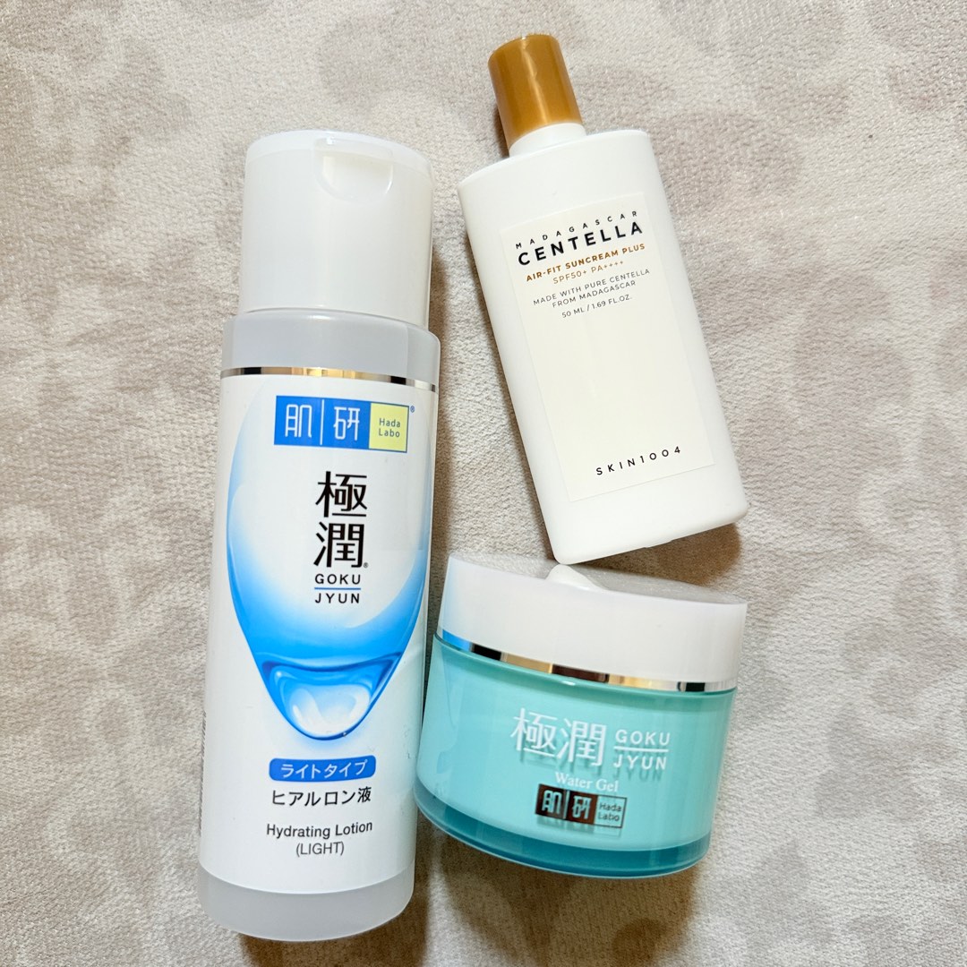 Hada Labo Gokujyun Hydrating Lotion Light | Hada Labo Gokujyun Hydrating Water Gel | Skin1004 ...