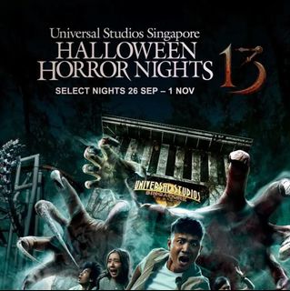 Halloween Horror Nights 13 (26 Sept), Tickets & Vouchers, Event Tickets ...