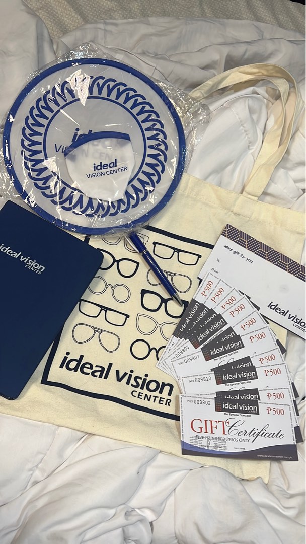 Ideal Vision for Eyes 5,000 Voucher with freebies, Tickets & Vouchers ...