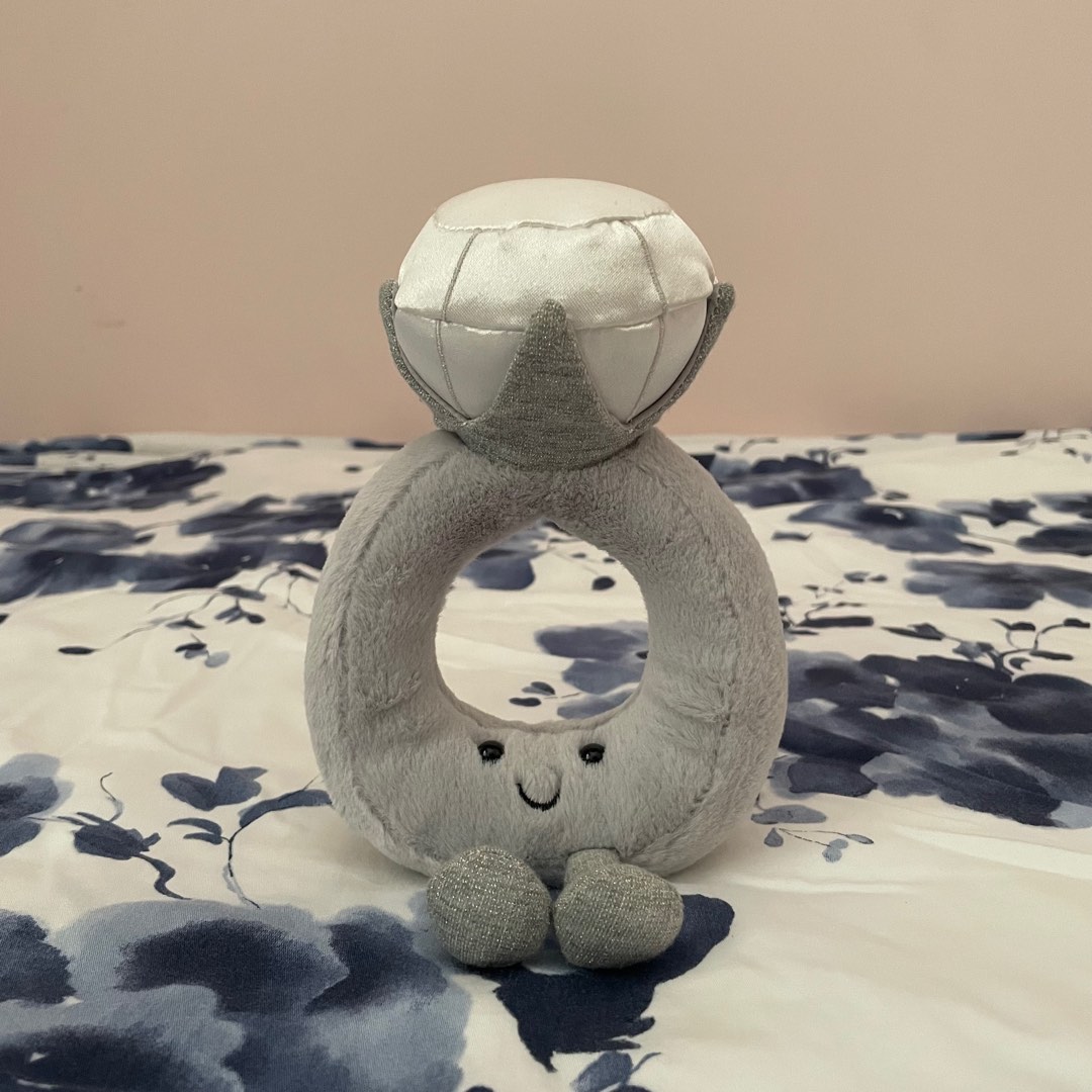 JELLYCAT | Authentic Amuseables Diamond Ring Stuffed Toy Plushie for ...