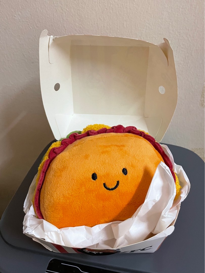 KFC Zinger Plushie, Hobbies & Toys, Collectibles & Memorabilia, Fan ...