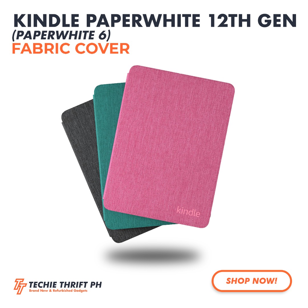 Kindle Paperwhite 12th Gen FABRIC COVER (Authentic Amazon Covers ...