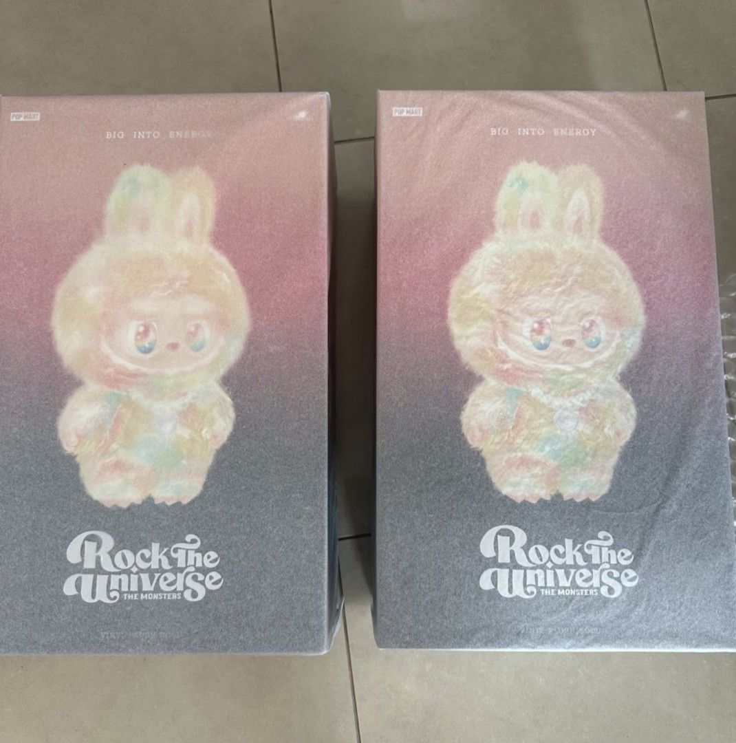 Labubu rock the universe vinyl plush doll, Hobbies & Toys, Toys & Games ...