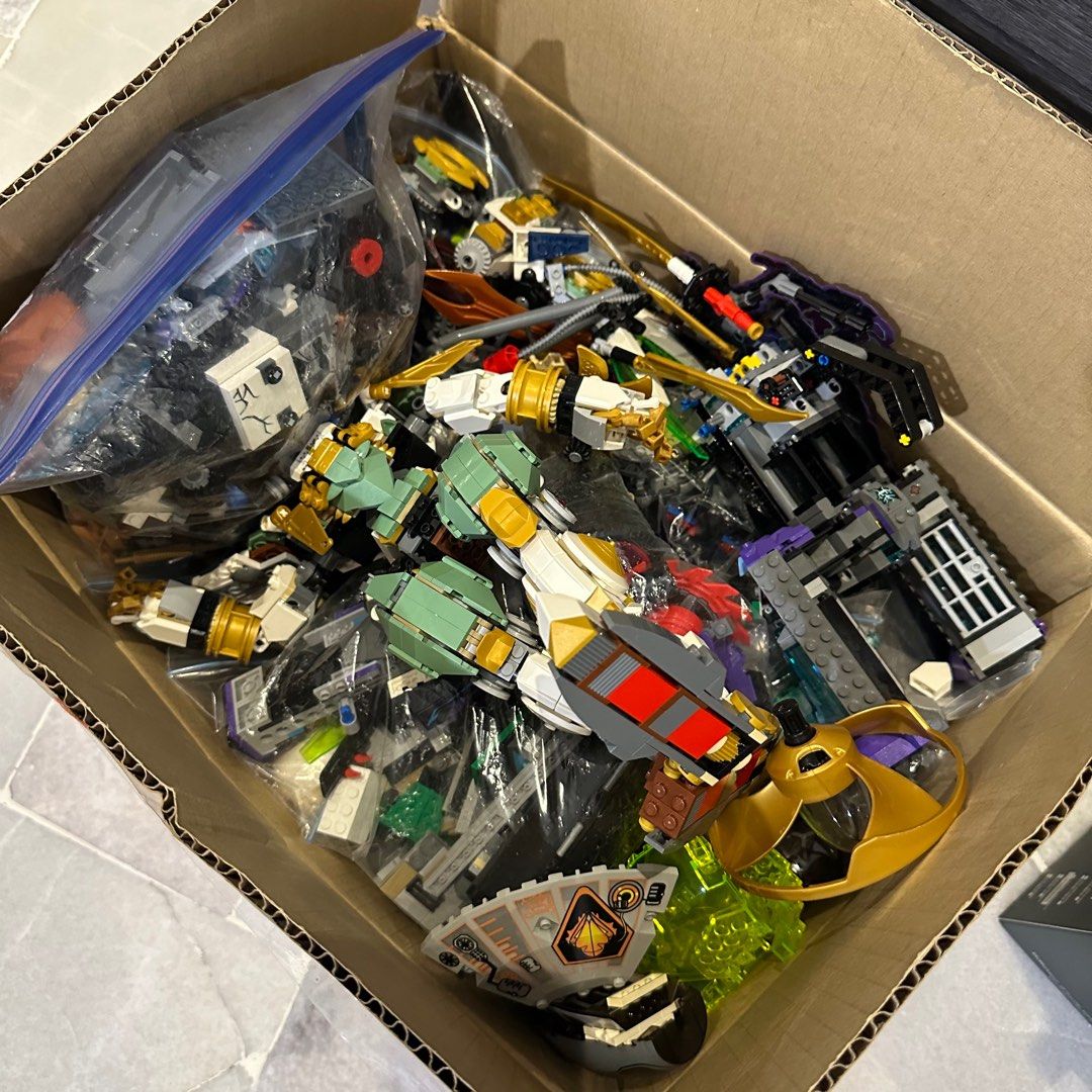 LEGO Loose Parts Bulk Lot Mixed Variety Bricks & Pieces, Hobbies & Toys ...