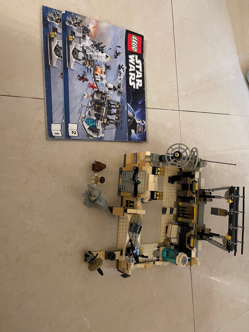 LEGO Star Wars Hoth Rebel Base 7666 with manual, 興趣及遊戲, 玩具 & 遊戲類 ...