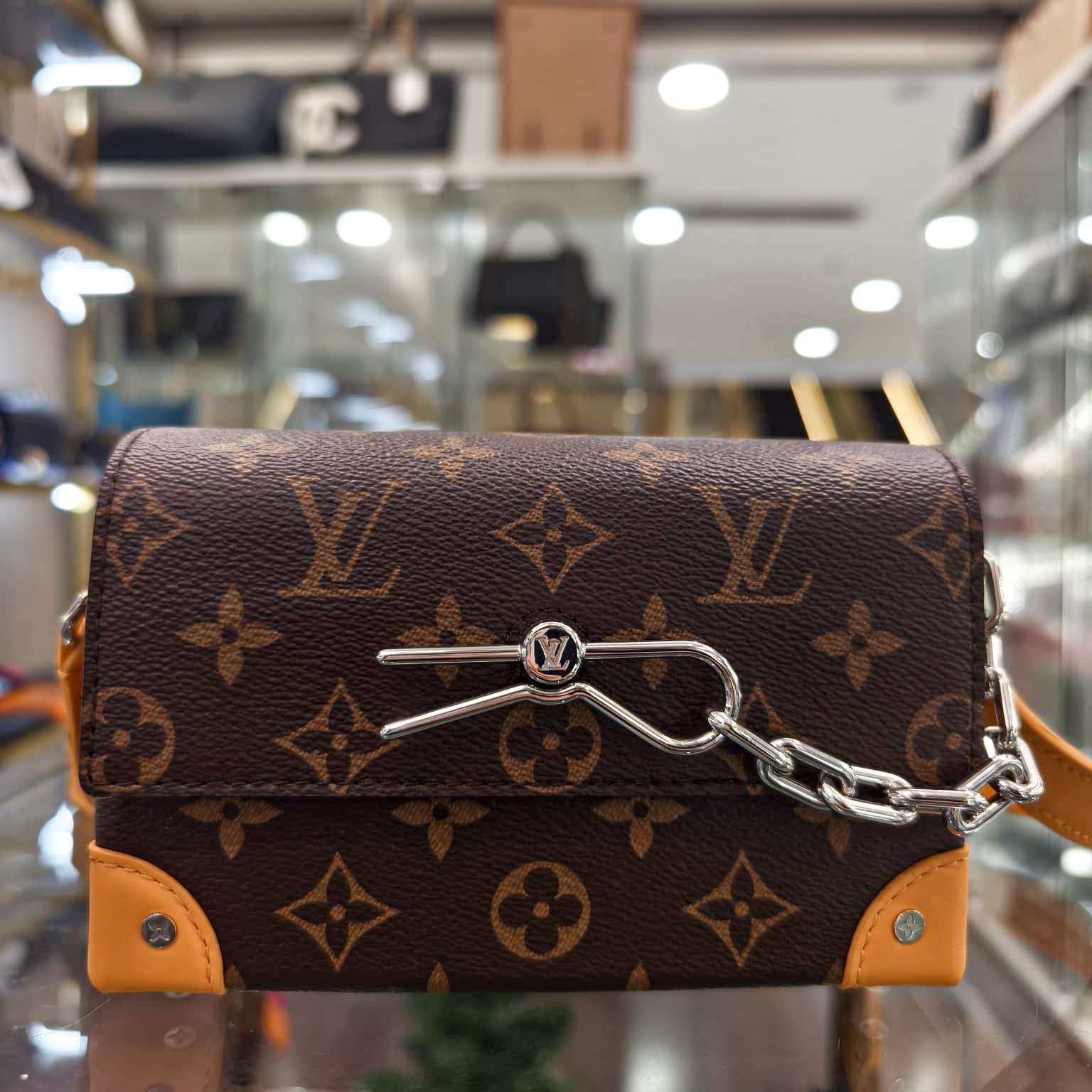 LV Steamer Brown Monogram 2025, Luxury, Bags & Wallets on Carousell