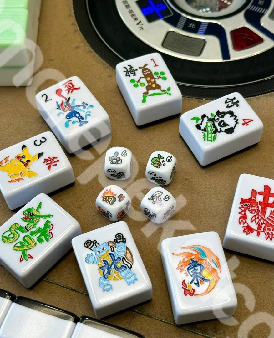 mahjong pokemon blind box, Hobbies & Toys, Memorabilia & Collectibles ...