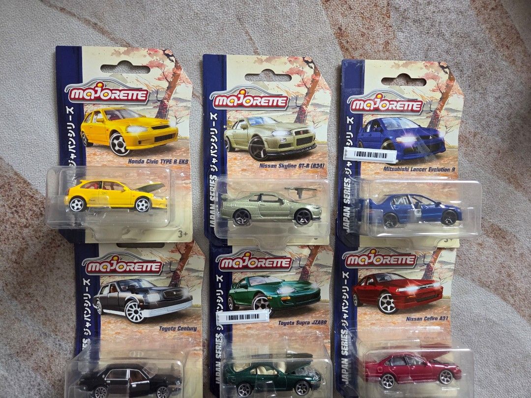 Majorette japan series completed, Hobbies & Toys, Toys & Games on Carousell