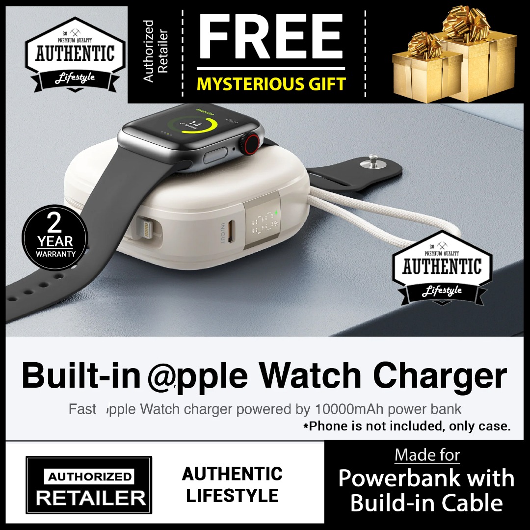 Mazer MagLink18i Trio+ 4-in-1 Magnetic Wireless Charging Power Bank ...