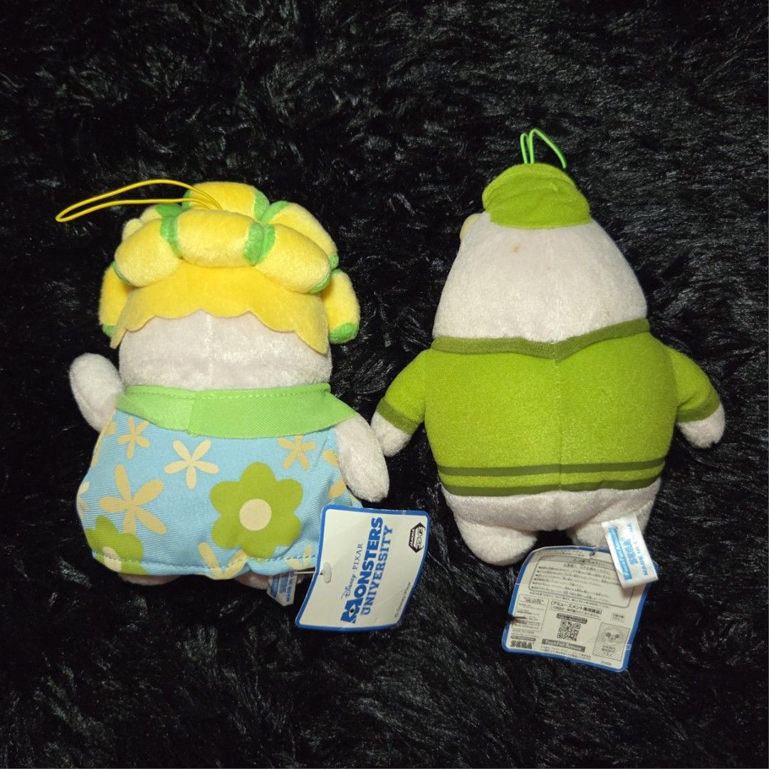 Monsters University Sheri & Squishy plushies, Hobbies & Toys, Toys ...
