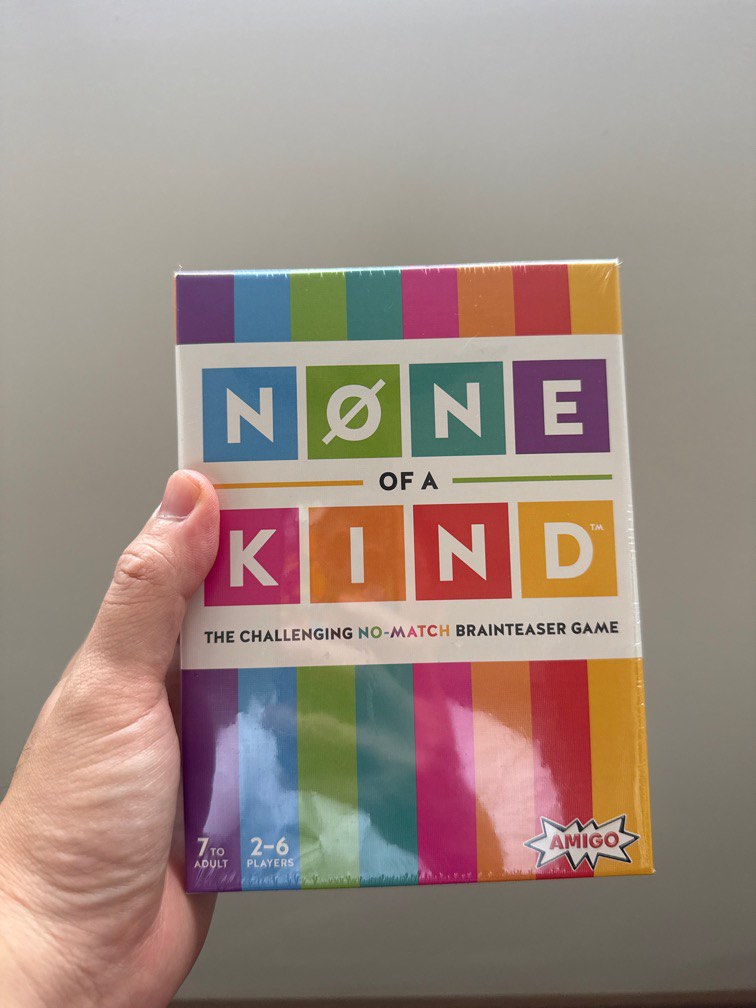 None of a Kind Board Game, Hobbies & Toys, Toys & Games on Carousell