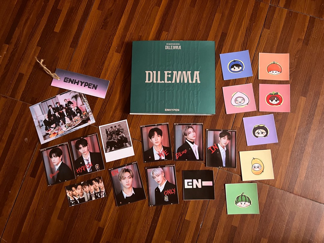 OFFICIAL Enhypen Dimension: Dilemma Album (Essential Ver.) (COMPLETE ...