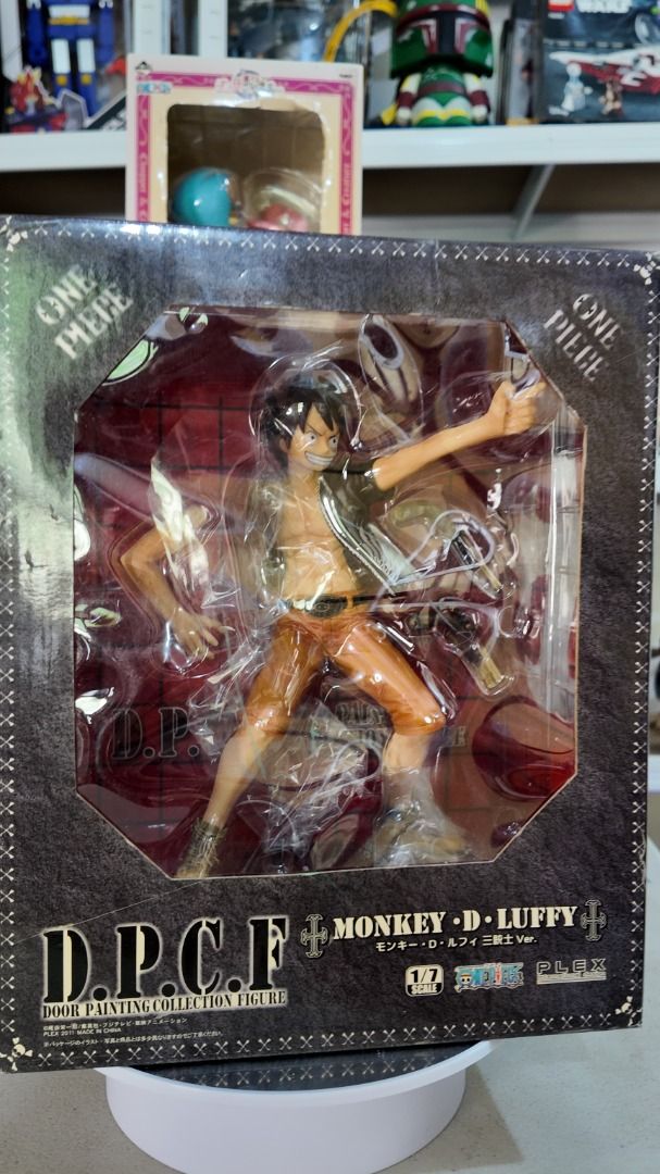 One Piece Action Figure D.P.C.F. Monkey D. Luffy 1/7 Scale (Three ...