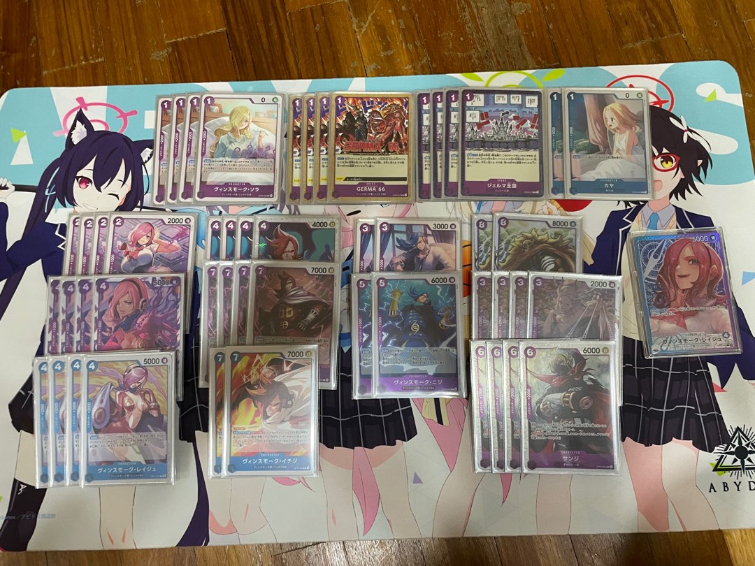 [One Piece Card Game] WTS Reiju Deck (with AA leader), Hobbies & Toys ...