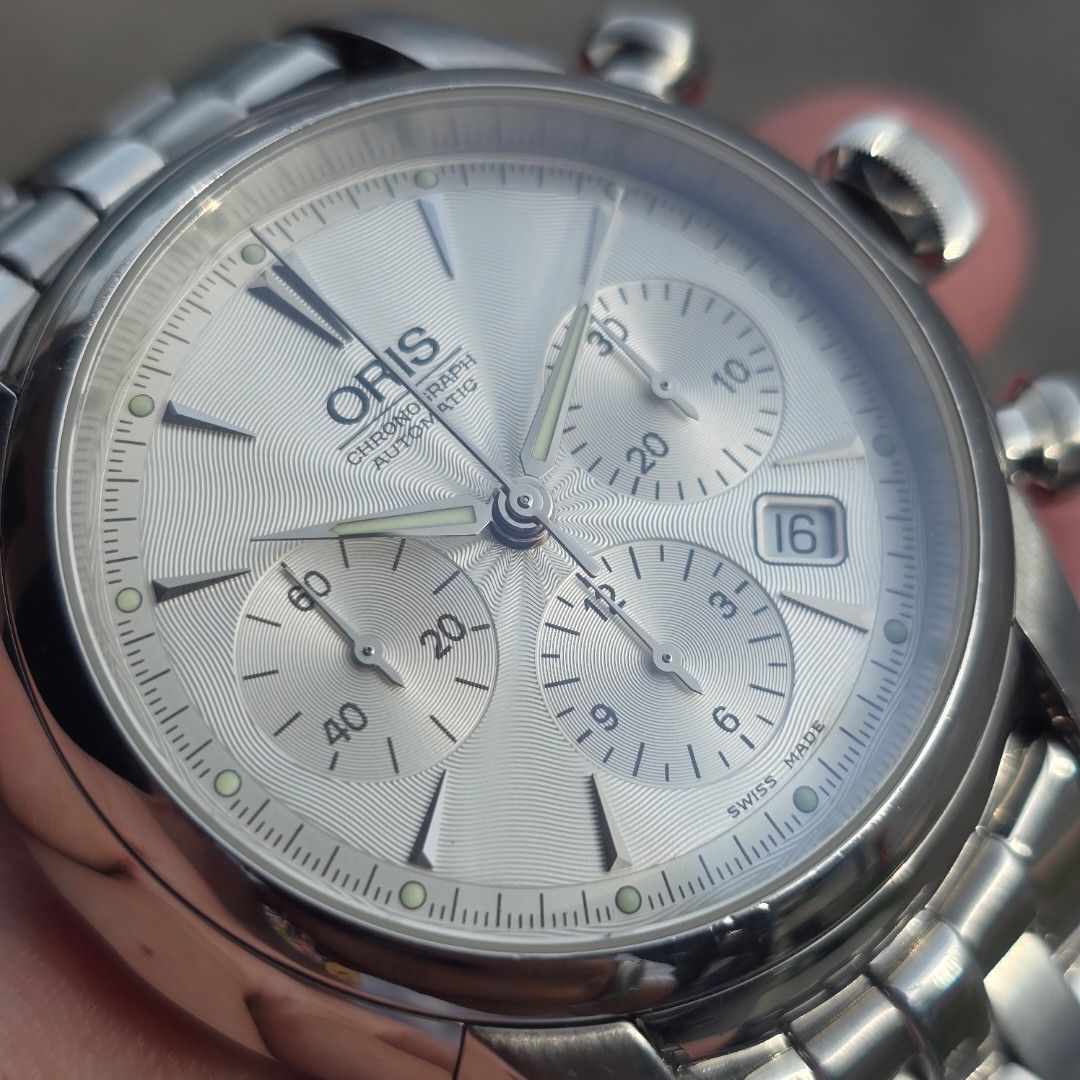 Oris Artelier Chronograph, Luxury, Watches on Carousell