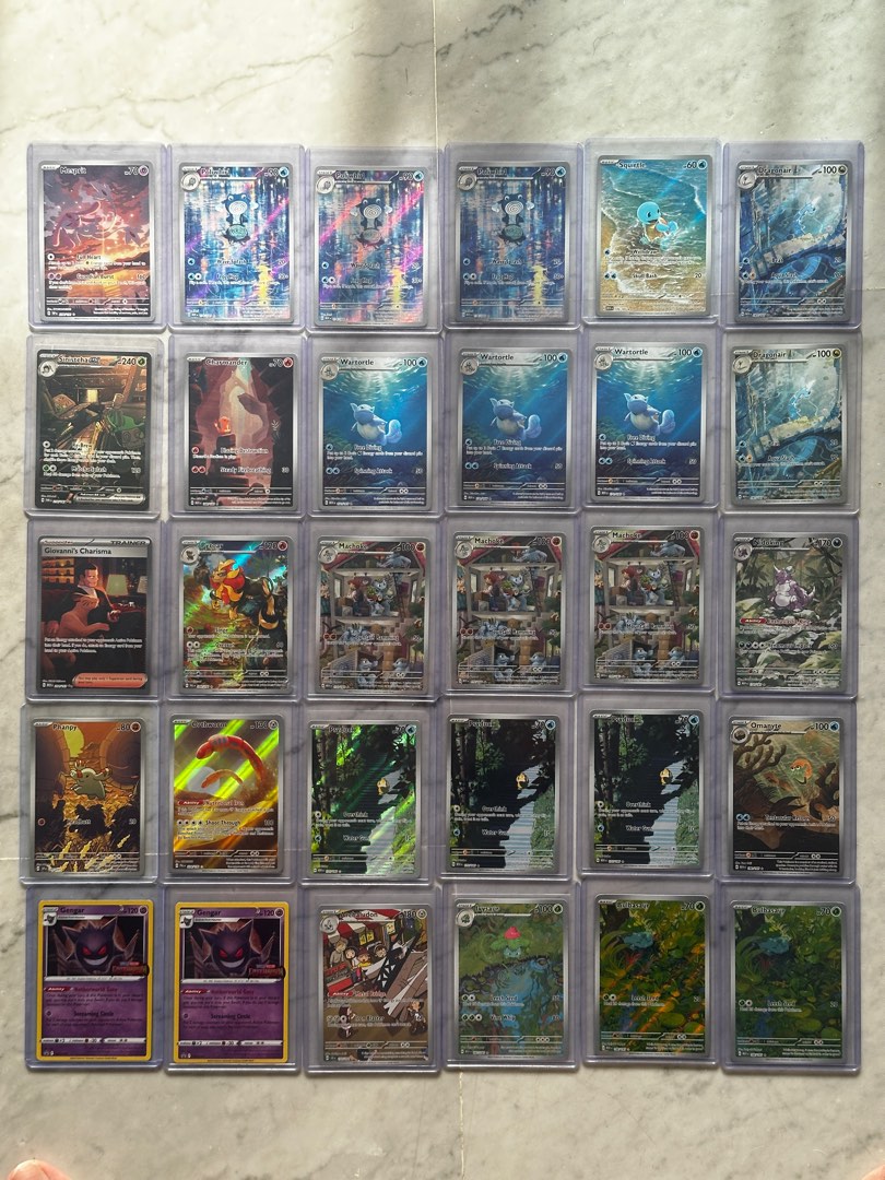 Pokemon 151 IR/SIR/Promo, Hobbies & Toys, Toys & Games on Carousell