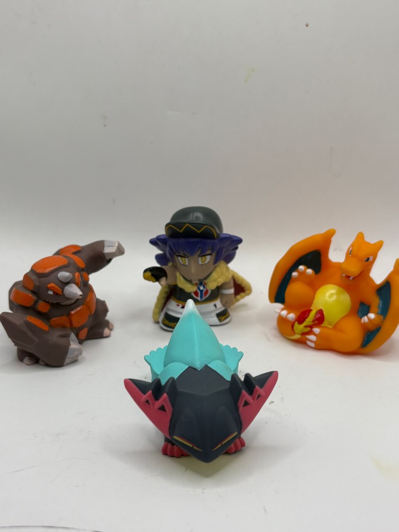 Pokemon Team Leon Charizard Dragapult & Rhyperior Figure Set, Hobbies ...