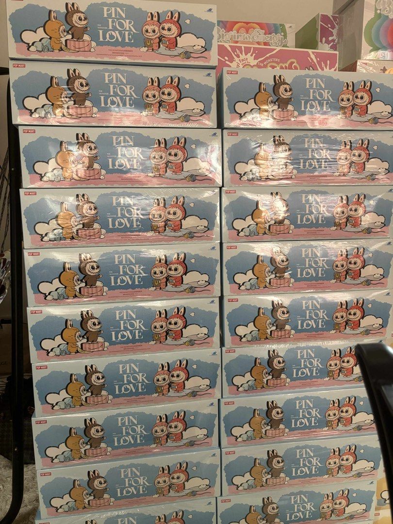 Pop Mart Labubu V4 Pin for Love (A-M and N-Z), Hobbies & Toys, Toys ...