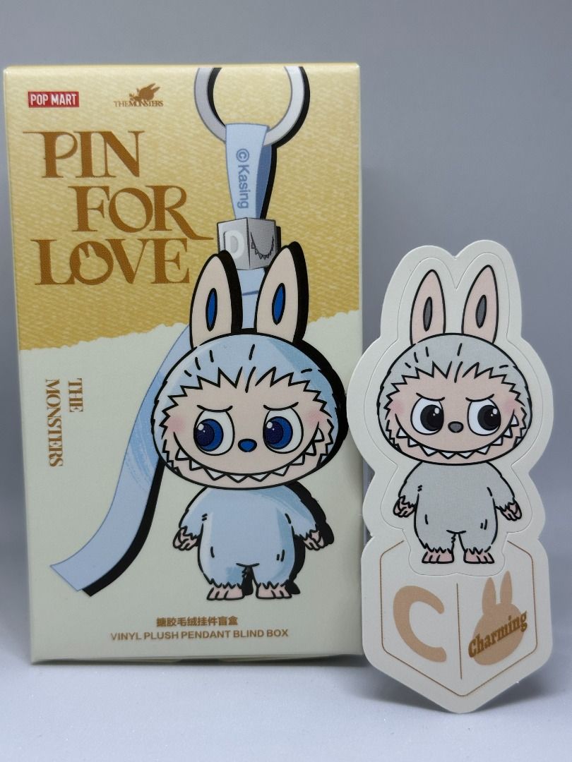 Popmart Labubu Pin for Love - C, D, H, I, J, M, ?, Hobbies & Toys, Toys ...