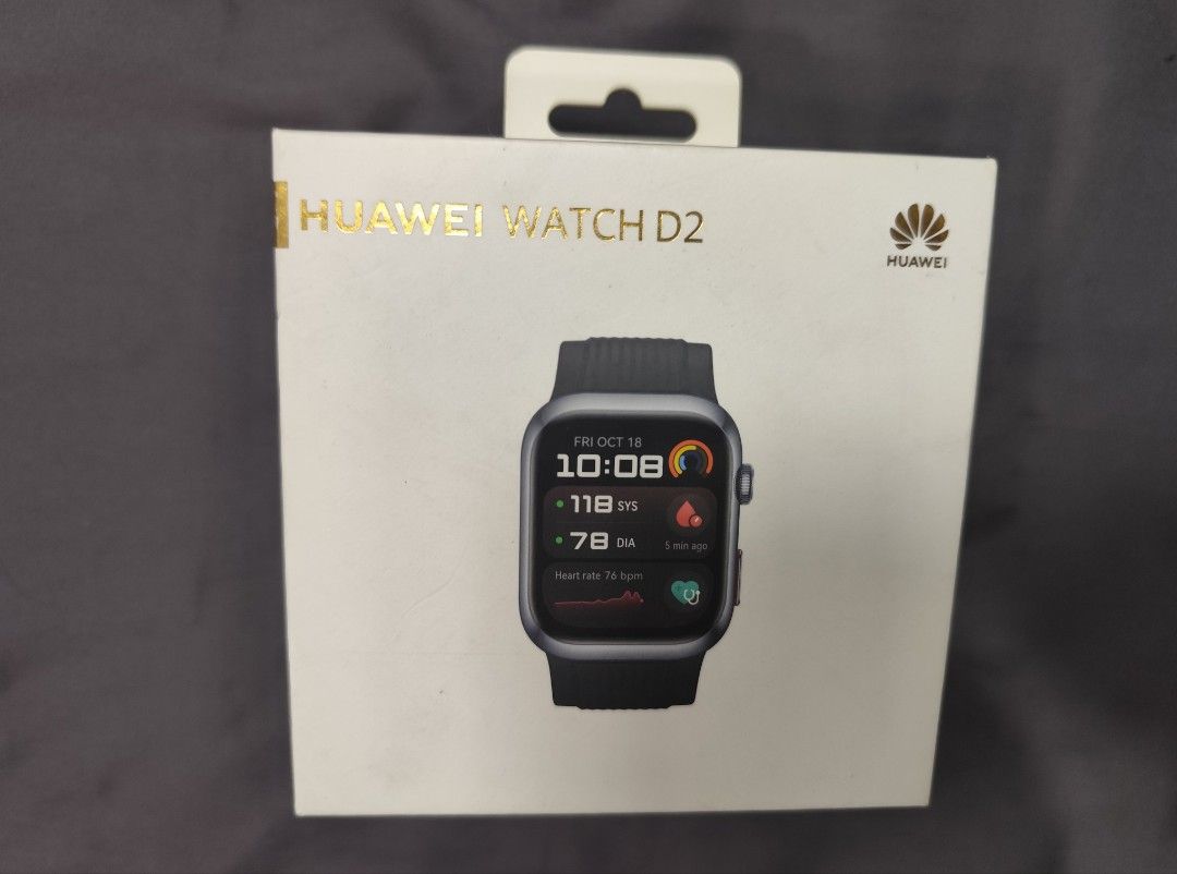 [Pre-loved] Huawei Watch D2 Black, Mobile Phones & Gadgets, Wearables ...