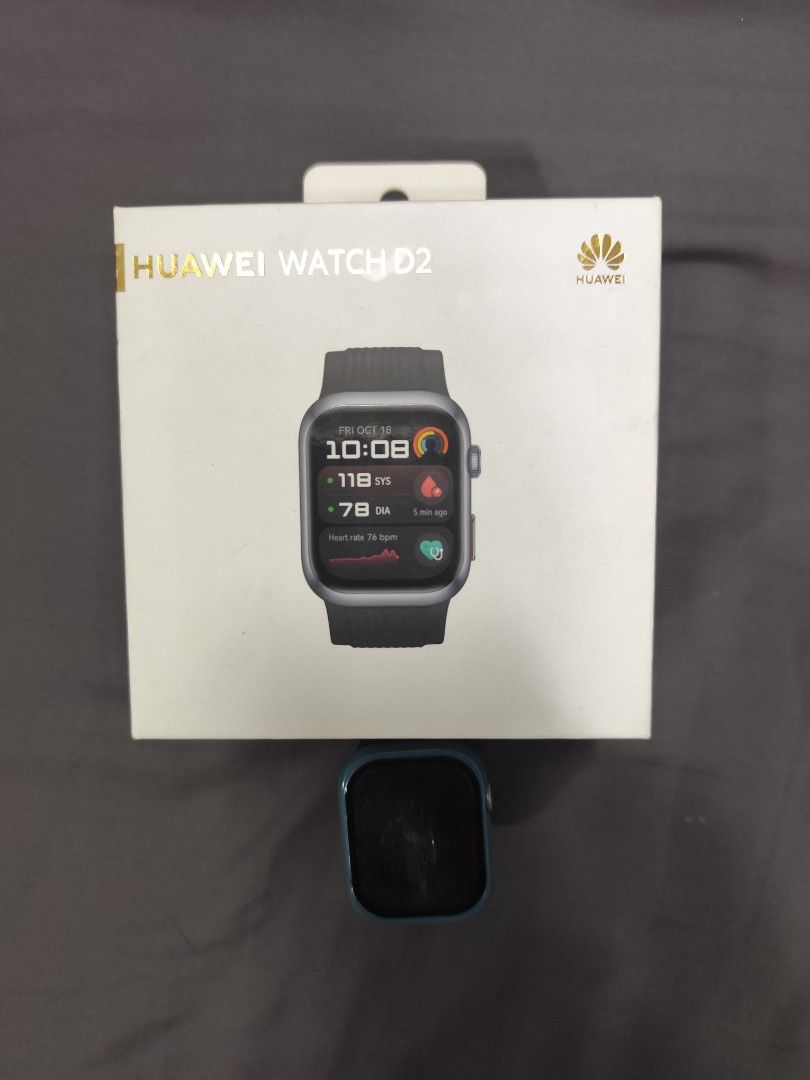 [Pre-loved] Huawei Watch D2 Black, Mobile Phones & Gadgets, Wearables ...