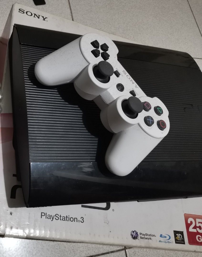 ps3 super slim complete RUSH JUST FOR TODAY LNG, Video Gaming, Video ...