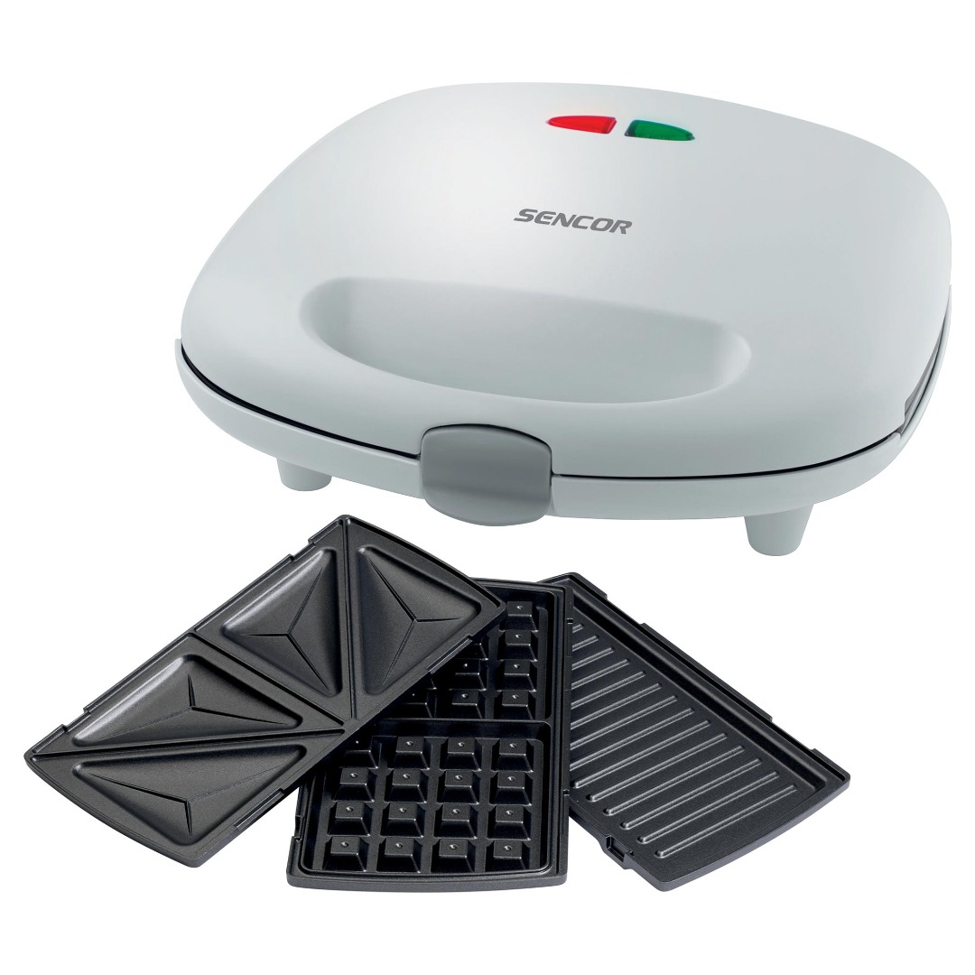 Sencor 3-in-1 Sandwich/Waffle Maker and Grill 700W - SSM 9300 ...