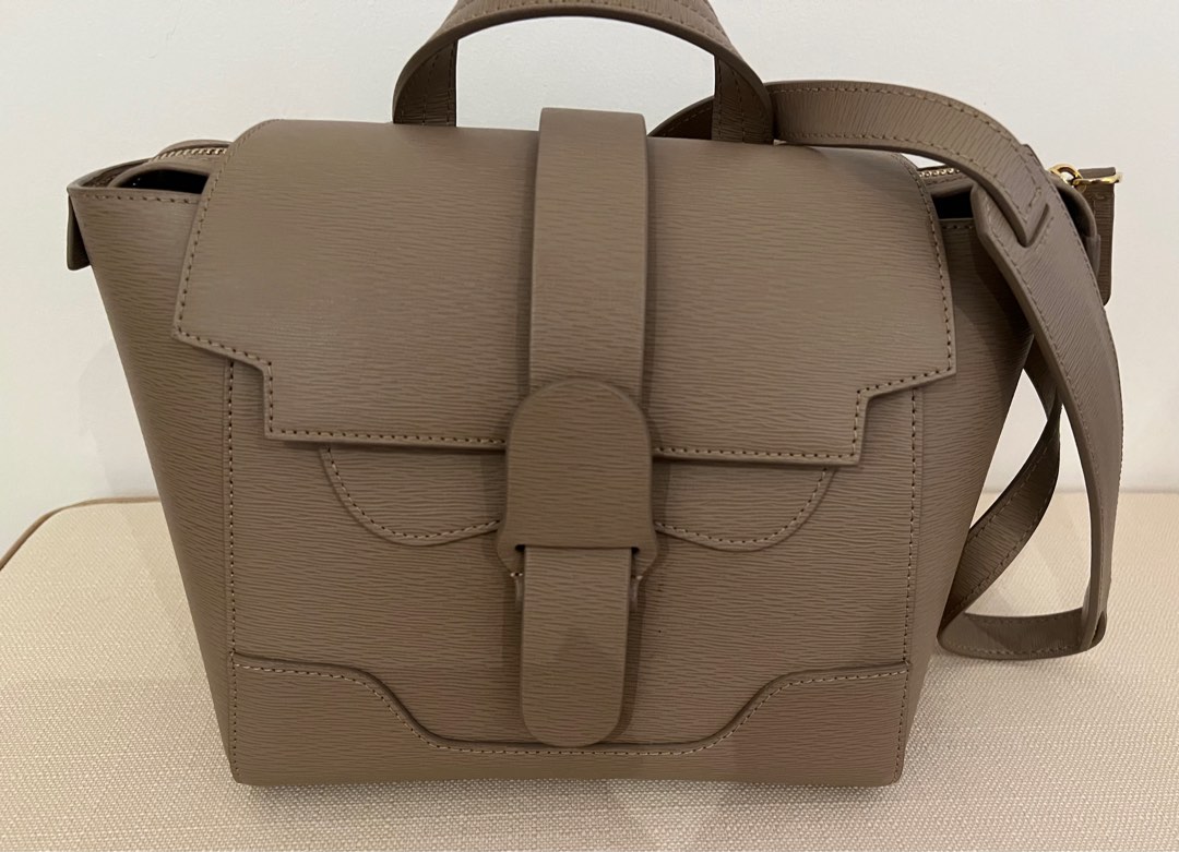 Senreve Mini Maestra Bag in Latte/Gold, Women's Fashion, Bags & Wallets ...