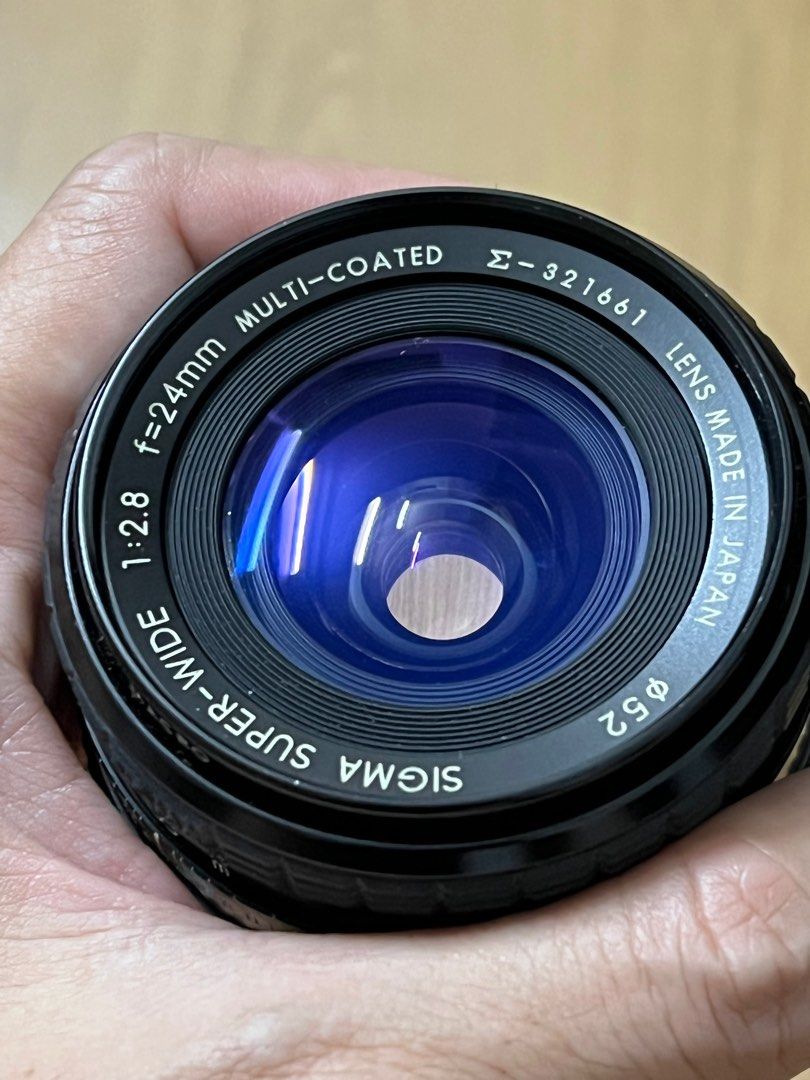 Sigma MF Super Wide 24mm f/2.8 OM Mount 24 2.8 mirrorless, Photography ...
