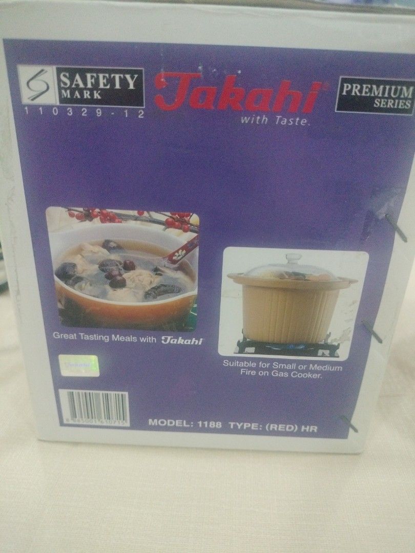 Slow cooker takahi UK 0.7 liter BRLT7 - MI - 1058, Perabotan Rumah di Carousell