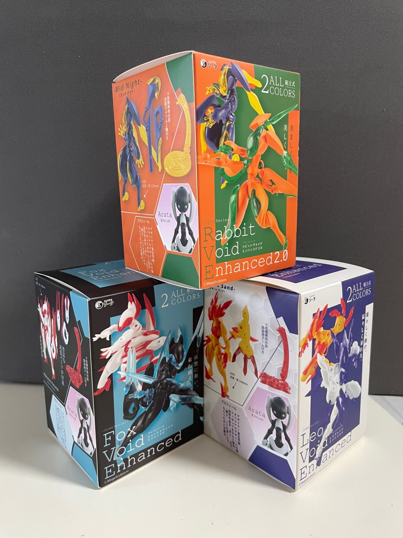SO-TA gashapon Fox, Leo, Rabbit Void Enhanced, Hobbies & Toys, Toys ...