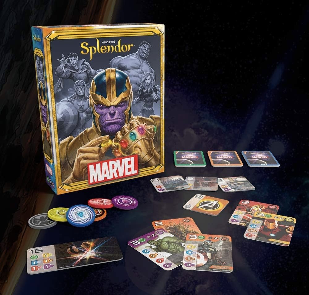 【Splendor Marvel】Board Game - Build Your Superhero Team! 🌟 2-4 Players ...
