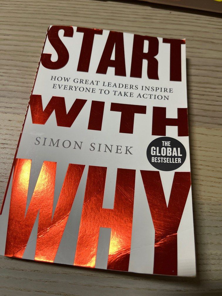 Start with why - Simon sinek, Hobbies & Toys, Books & Magazines ...