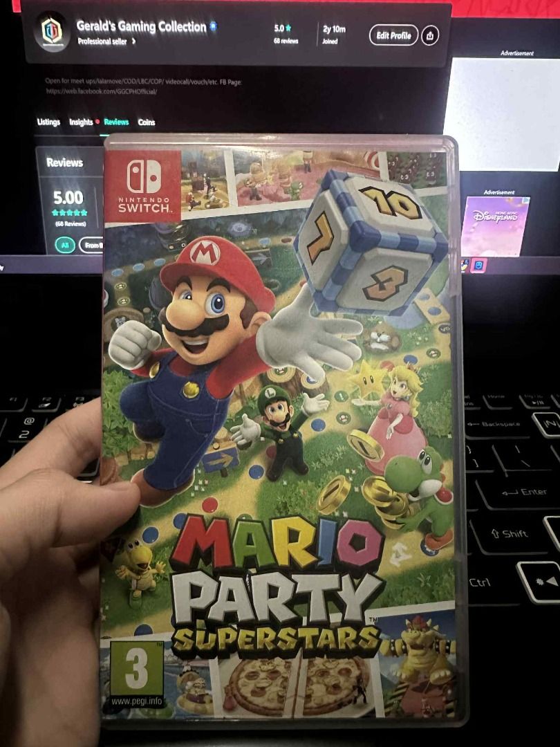 Super Mario Party Superstar - Nintendo Switch Physical Game, Video ...