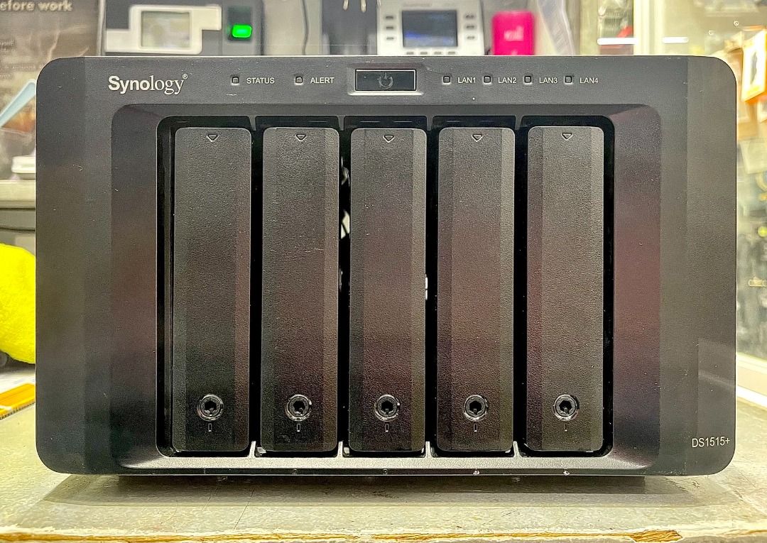 Synology DiskStation DS1515+ NAS (5-Bay, 4GB RAM Upgrade), Computers ...