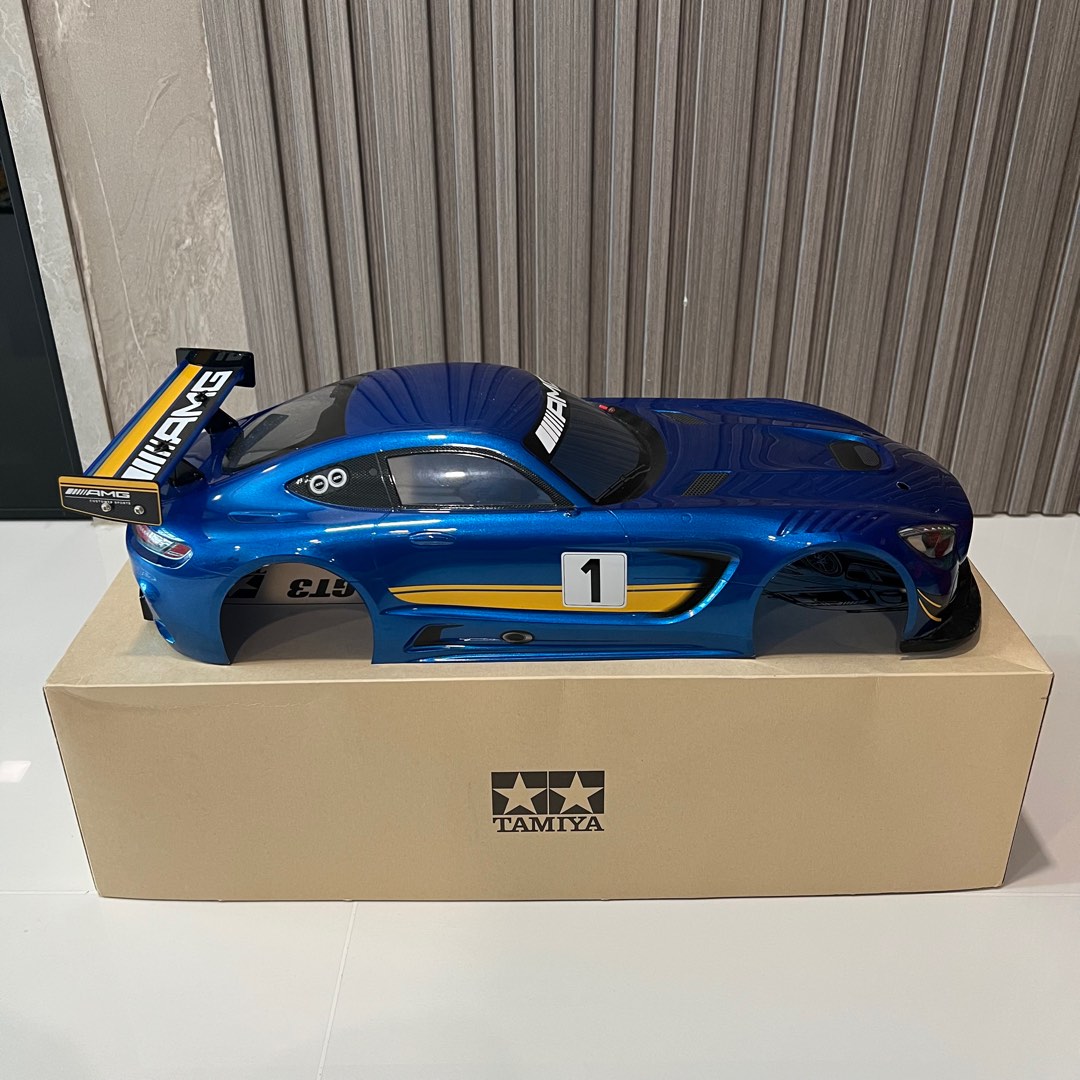 Tamiya Mercedes amg gt3 1/10 touring car body, Hobbies & Toys, Toys ...