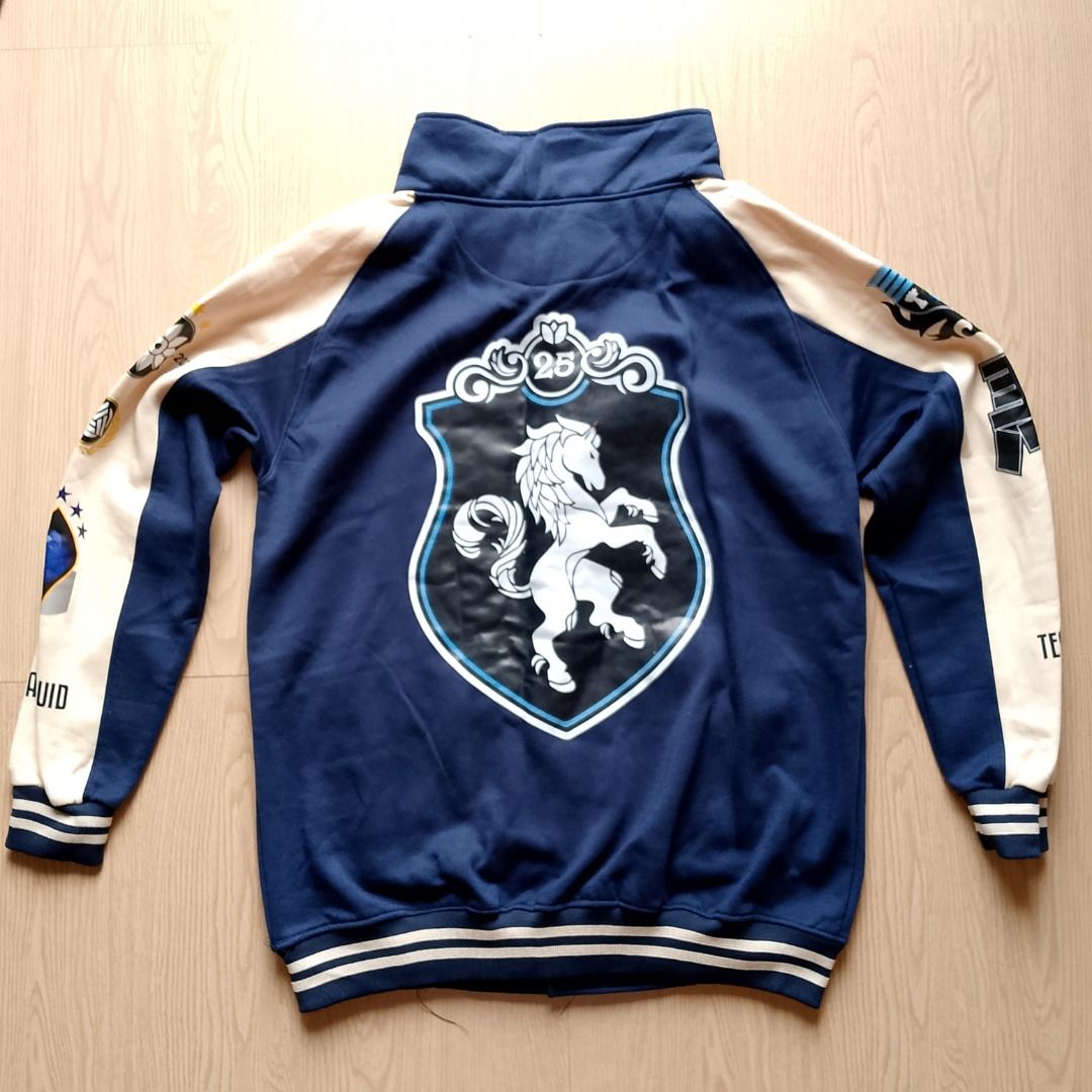 Team Liquid Varsity Jacket – Official Esports Apparel | Blue & White ...