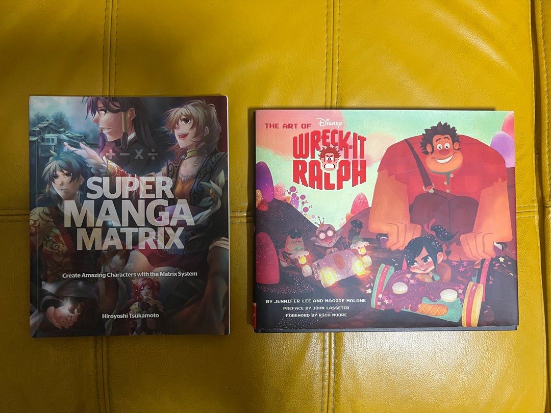 The art of Wreck if Ralph and Manga matrix, Hobbies & Toys, Books ...
