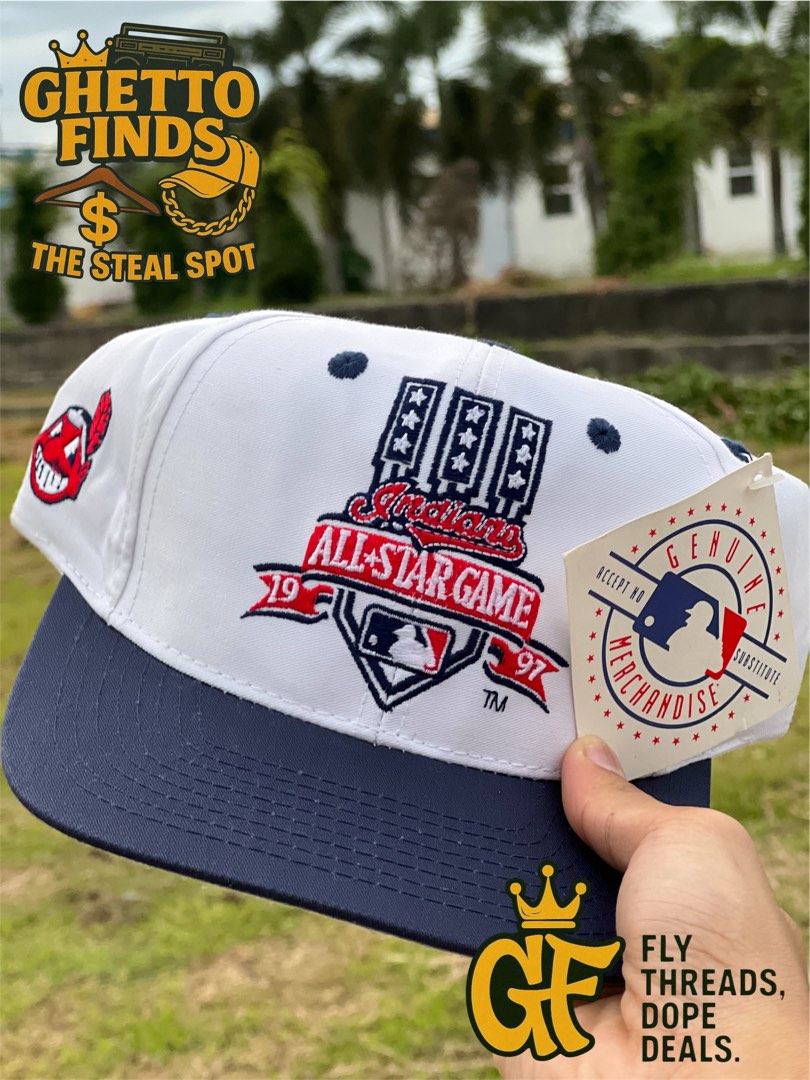 Vintage MLB All Star Indians Logo Athletic, Men's Fashion, Watches ...