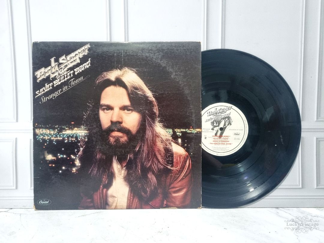 Vintage Piringan Hitam Bob Seger And The Silver Bullet Band - Stranger ...
