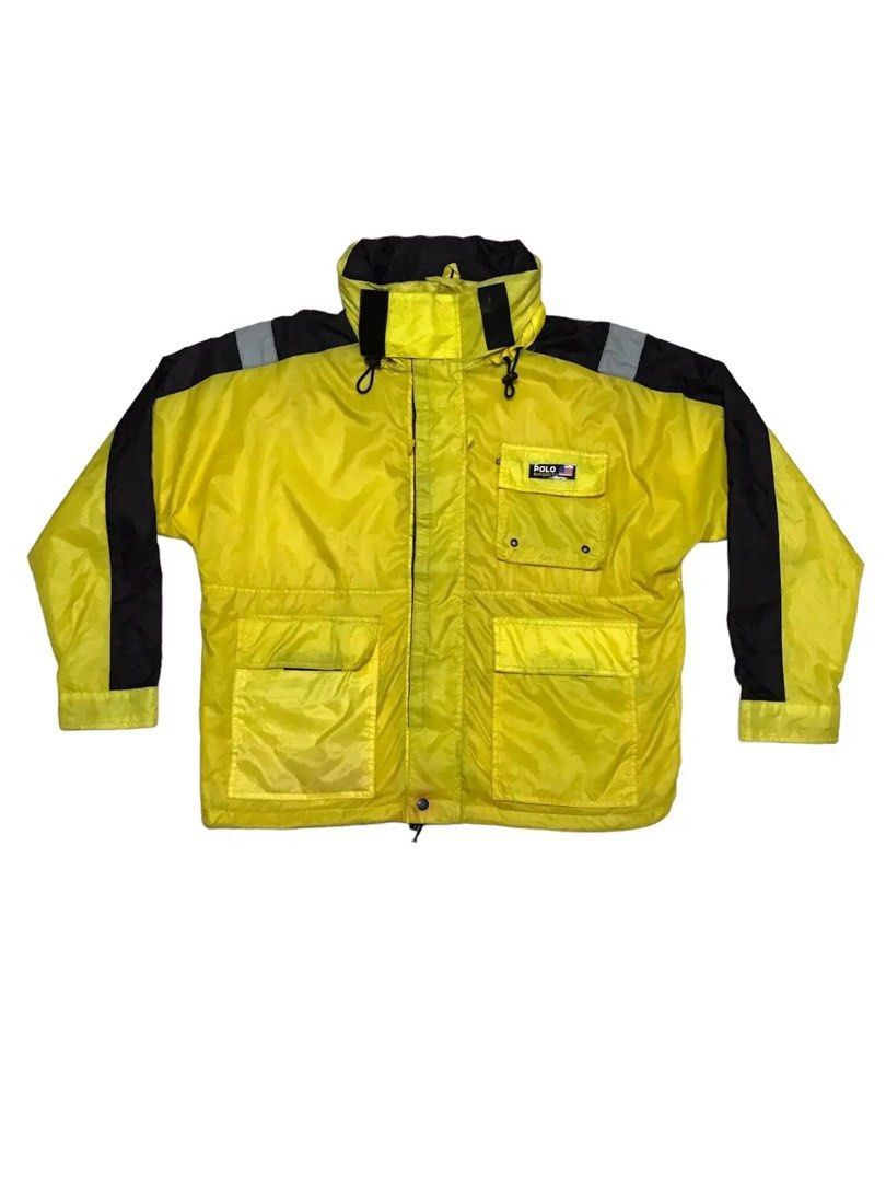 Vintage Reflective Polo Sport Ralph Lauren Raincoat Jacket streetwear ...