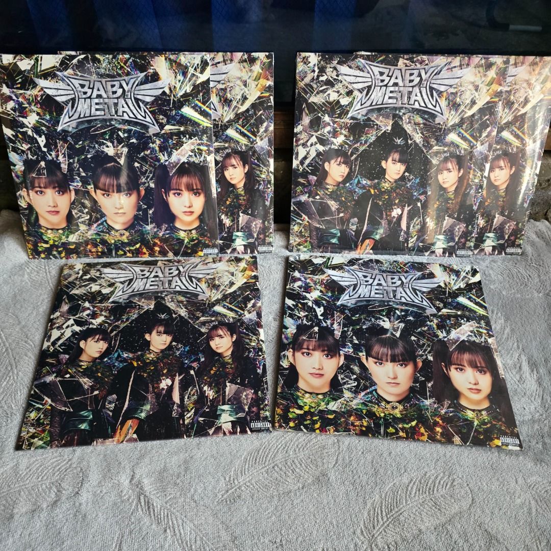 Vinyl BABYMETAL - METAL FORTH SIGNED VERSION, J-Pop di Carousell