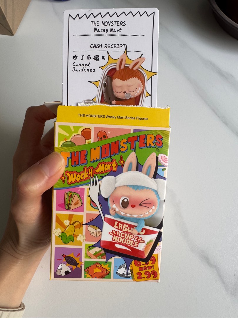 WTS/WTT The Monsters Wacky Mart Series Figure- Canned Sardines, Hobbies ...