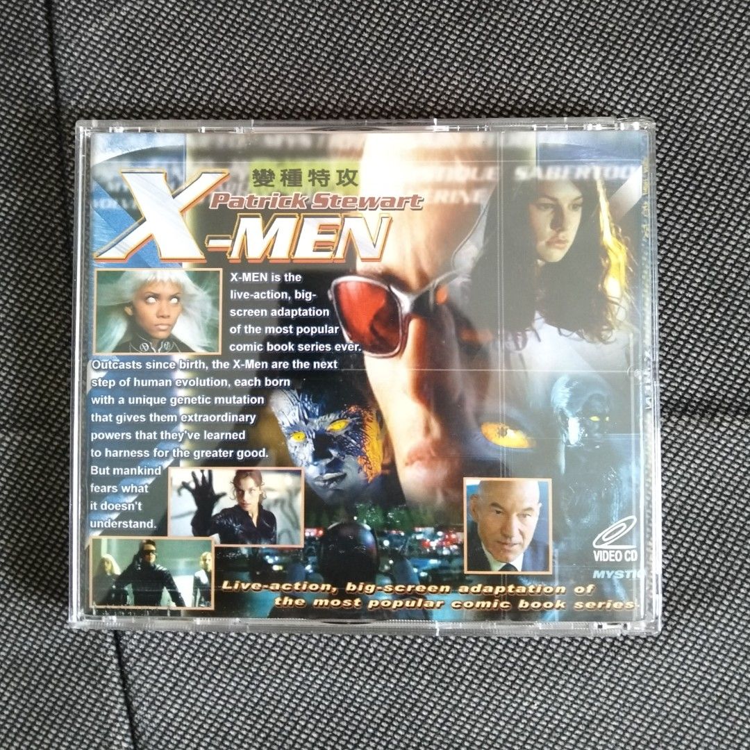 X-Men (Patrick Stewart) Movie VCD, Hobbies & Toys, Music & Media, CDs ...