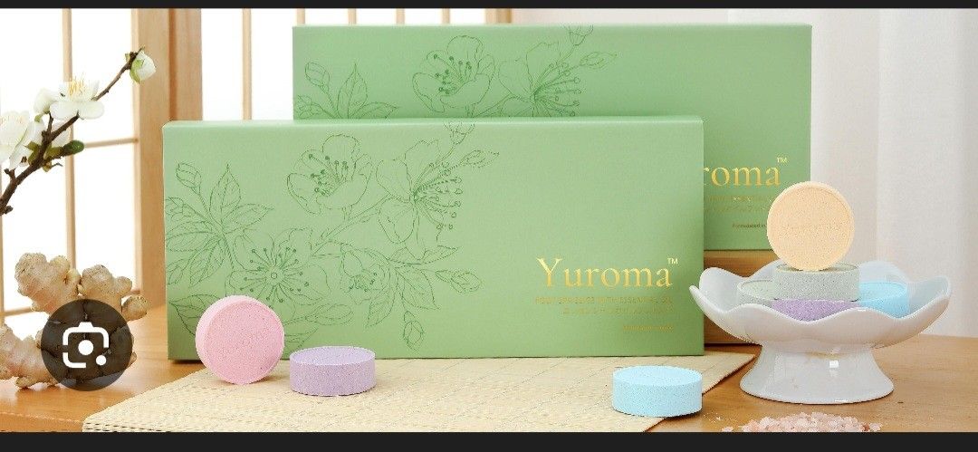 Yuroma Onsen Foot Spa Slice - Green Box, Beauty & Personal Care, Foot ...