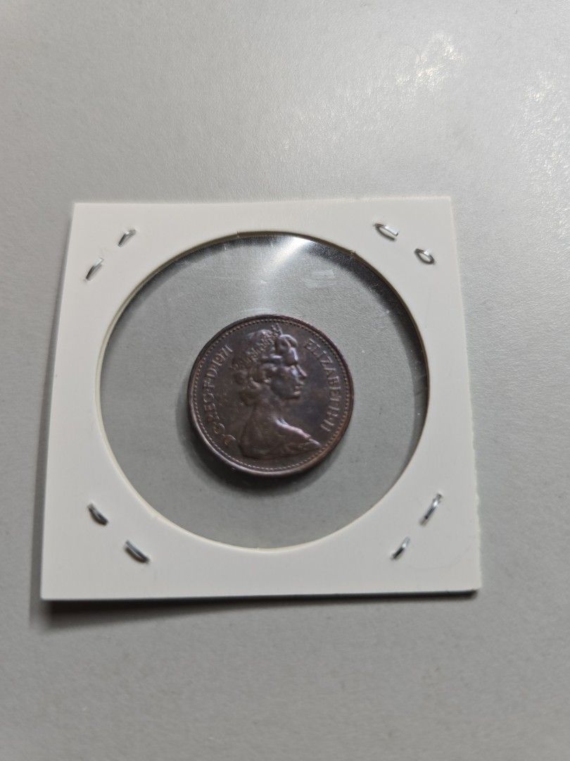1971 UK British Penny Coin - Rare, Hobbies & Toys, Memorabilia ...